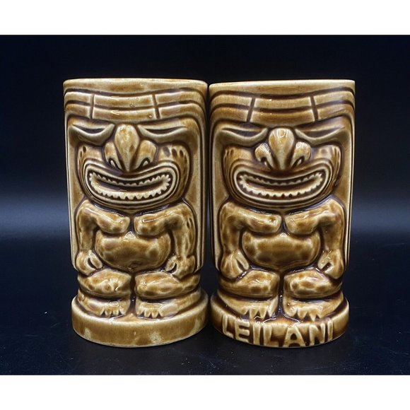 Orchids Of Hawaii | Dining | Orchids Of Hawaii Vintage Brown Tiki Bar Mug Made In Japan 5 ...